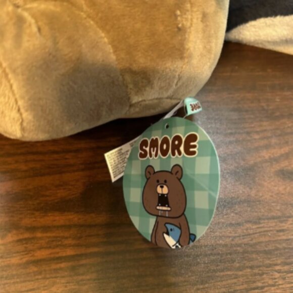 Smore | Toys | Nwt Smore Brown Sitting Teddy Bear 4 Large Plush Stuffed ...